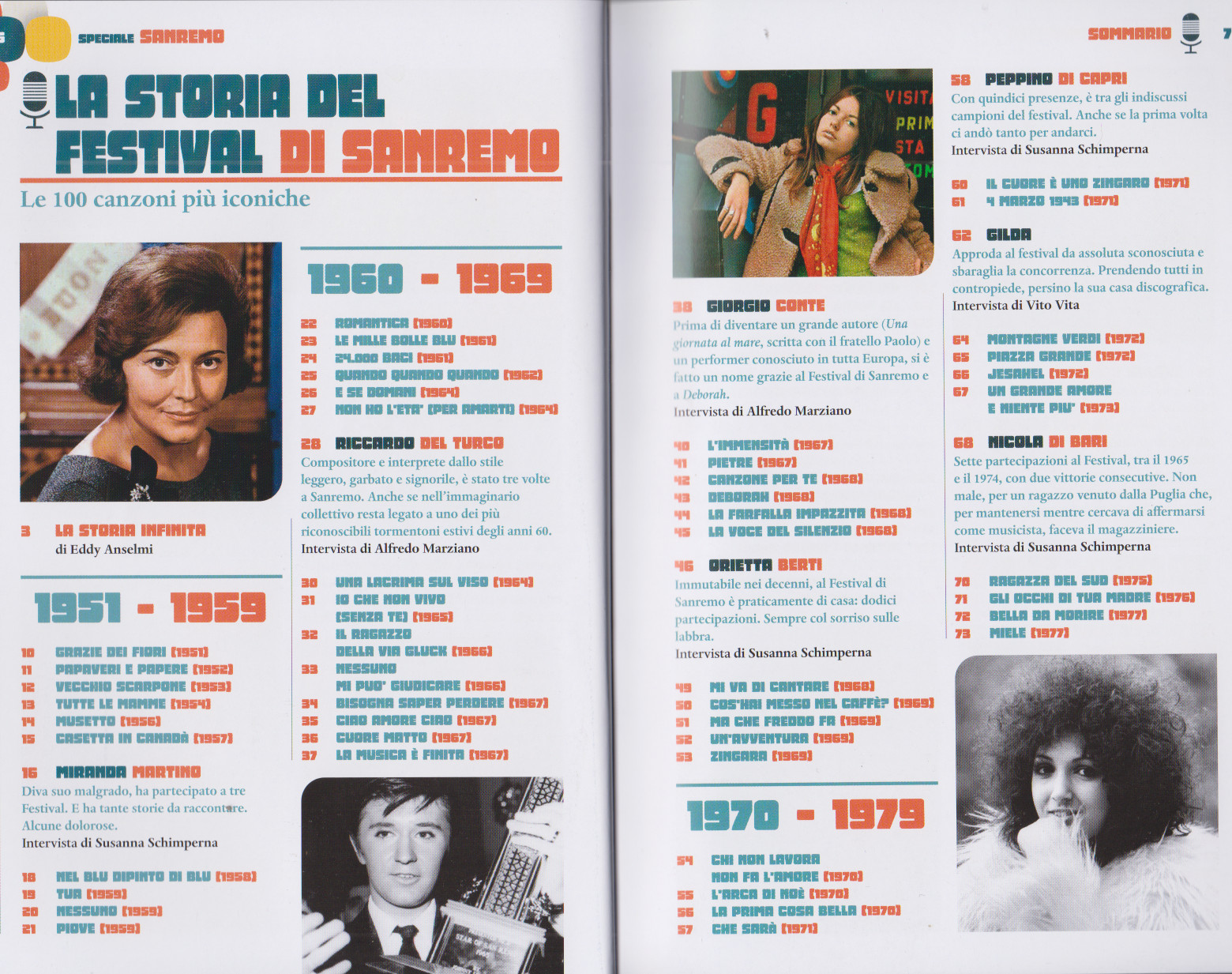 Autori Vari, La storia del Festival di Sanremo. Le 100 canzoni più ...