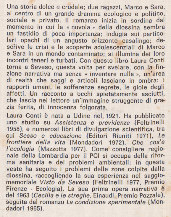 Laura Conti, Una lepre con la faccia di bambina, Editori Riuniti, 1978 ...